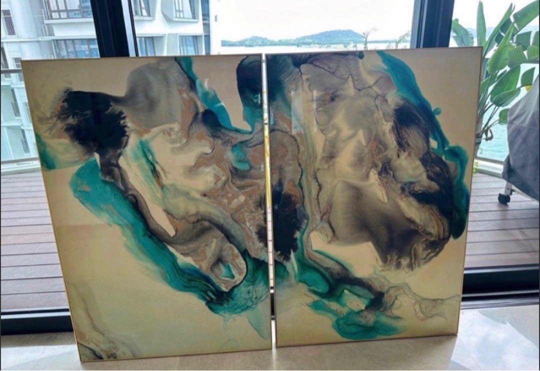 Designer art duo from Taylor B, Furniture & Home Living, Home Decor ...