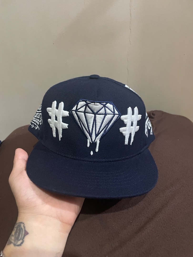 Diamond hat, Men's Fashion, Watches & Accessories, Caps & Hats on Carousell