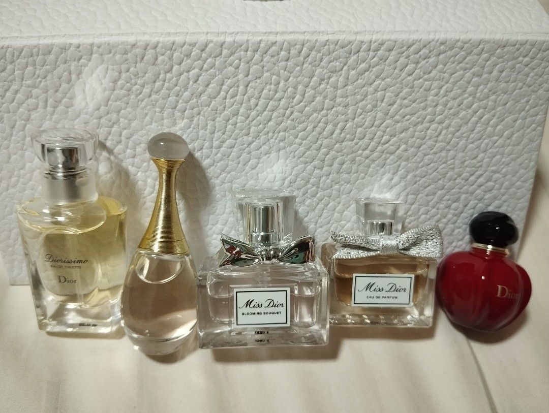 Dior mini perfume set $100, Beauty & Personal Care, Fragrance ...