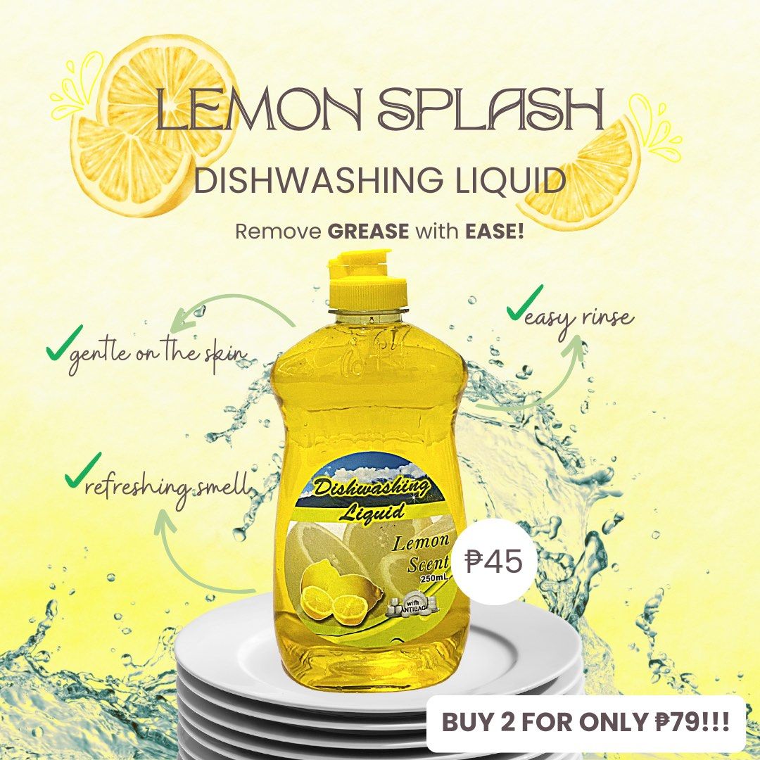 Dishwashing Liquid, Furniture & Home Living, Cleaning & Homecare ...