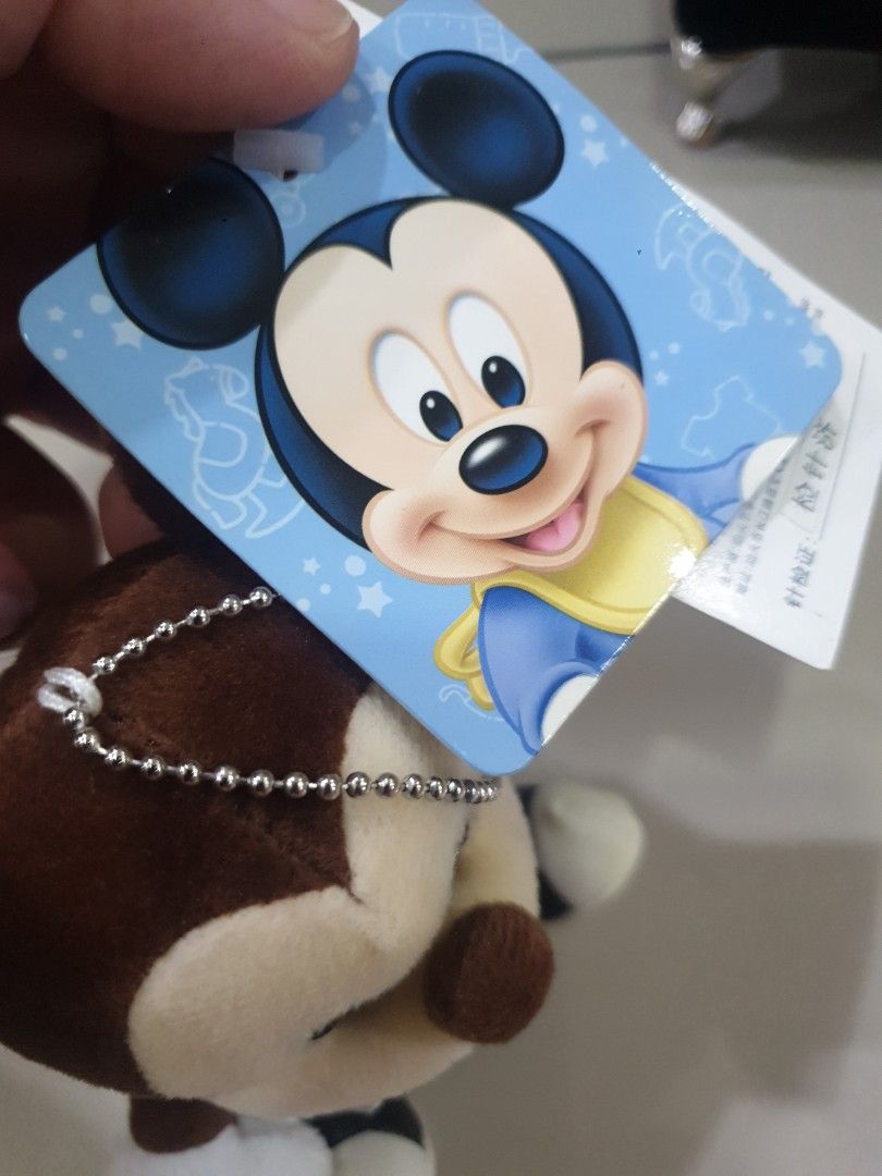 Disney Mickey Mouse plush keychain, Hobbies & Toys, Toys & Games on ...