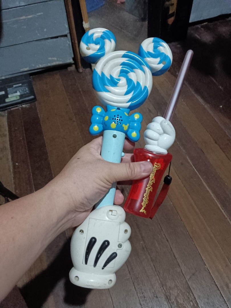 Disney Mickey mouse wand, Hobbies & Toys, Toys & Games on Carousell