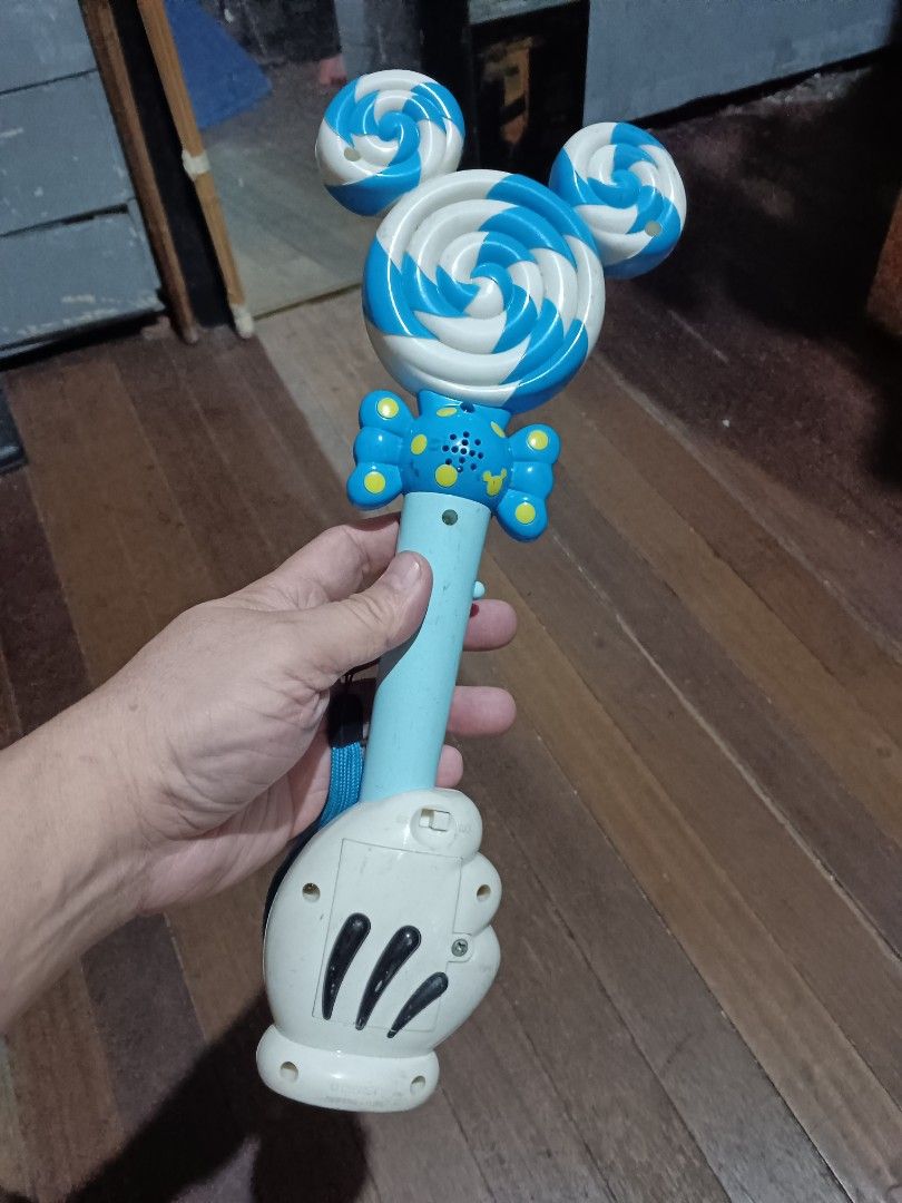 Disney Mickey mouse wand, Hobbies & Toys, Toys & Games on Carousell