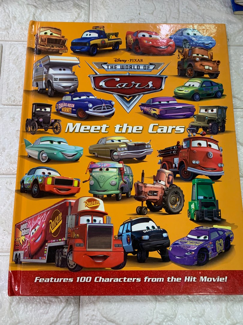 Disney Pixar, The World of Cats Meet the Cars, Hobbies & Toys, Books ...