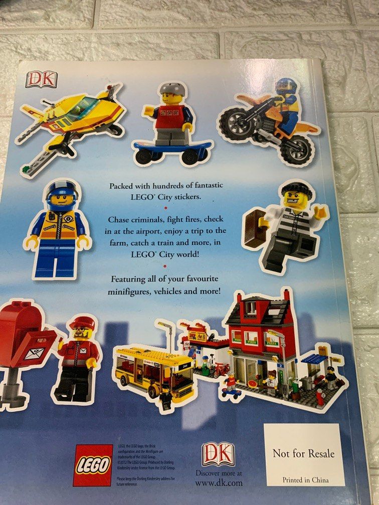 Dk Lego City Ultimate Sticker Collection, Hobbies & Toys, Books ...