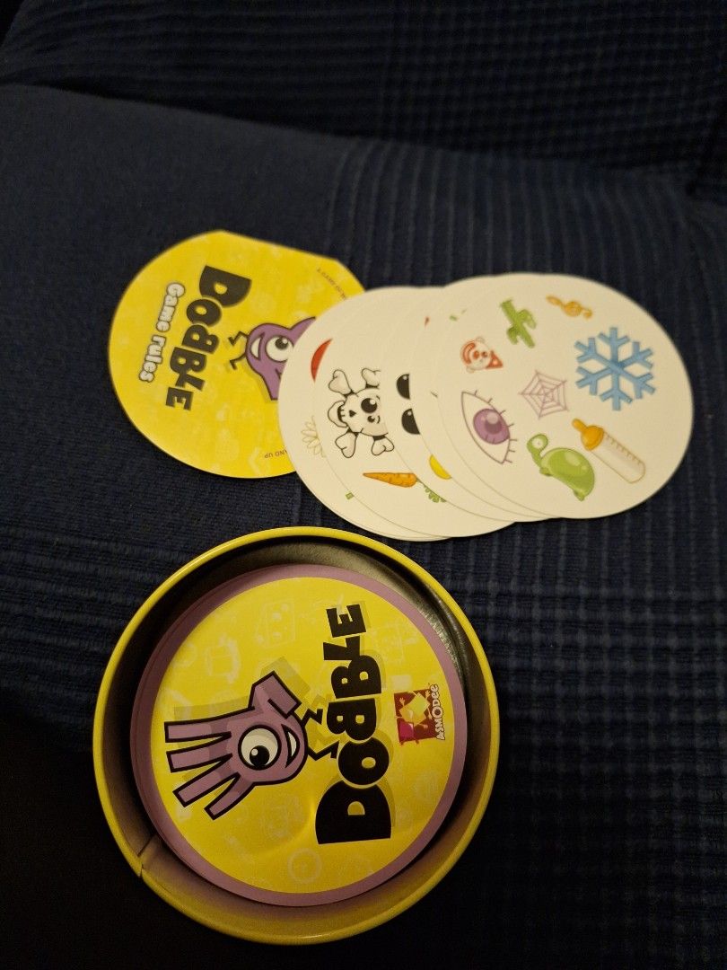 Dobble card game (5 games in 1), Hobbies & Toys, Toys & Games on Carousell