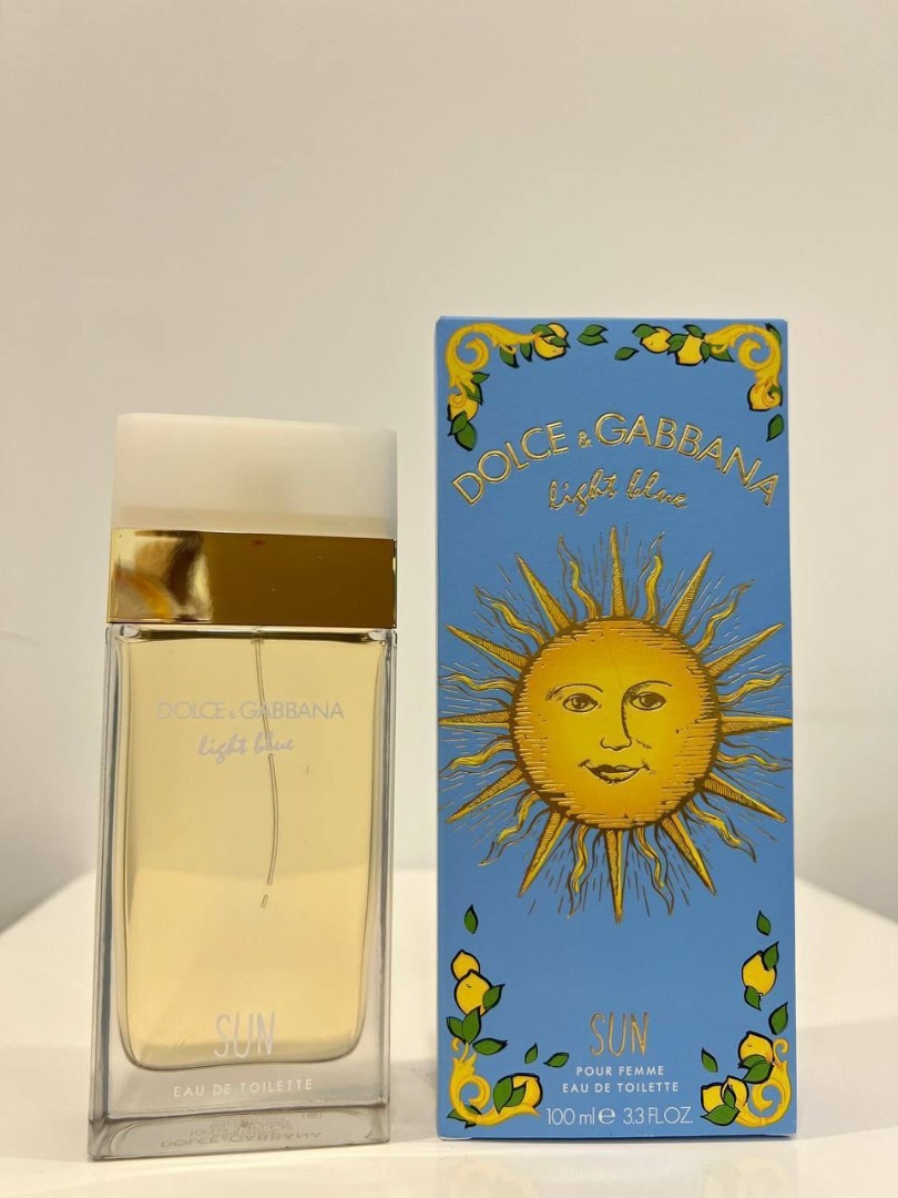 Dolce & Gabbana Light Blue Sun Eau De Toilette, Beauty & Personal Care ...