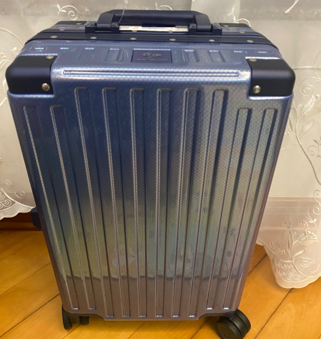 Dunlop 原廠20” 藍色厚鋁料扣款行李箱旅行喼luggage baggage suitcase TSA LOCK 360 wheel ...