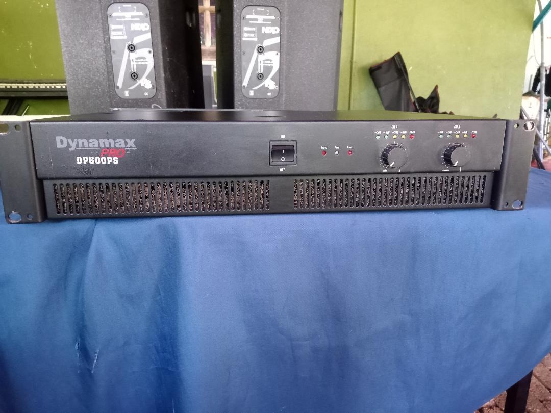 dynamax amplifier 600 watt x 2, Audio, Soundbars, Speakers & Amplifiers ...