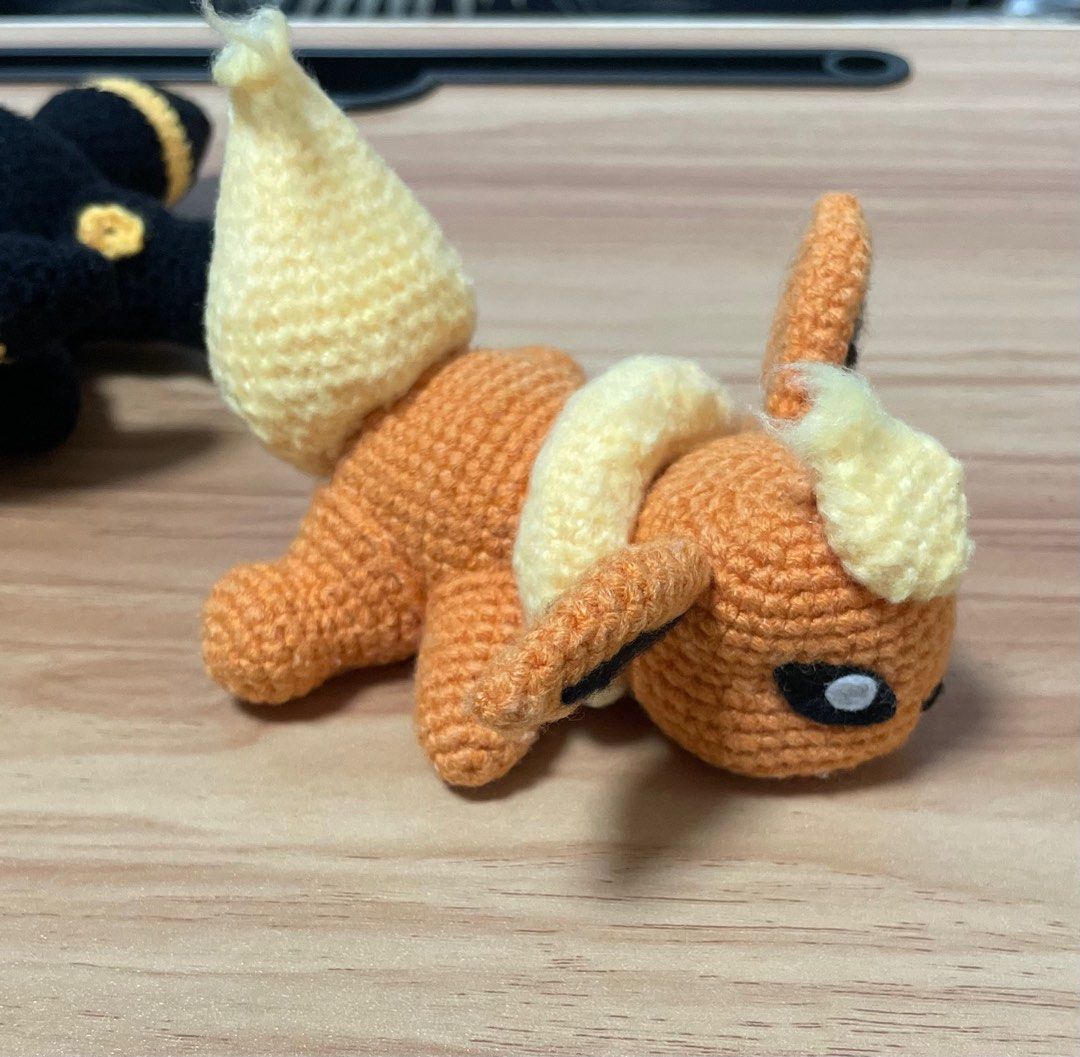 Eeveelution crochet toy, Hobbies & Toys, Stationery & Craft, Handmade ...