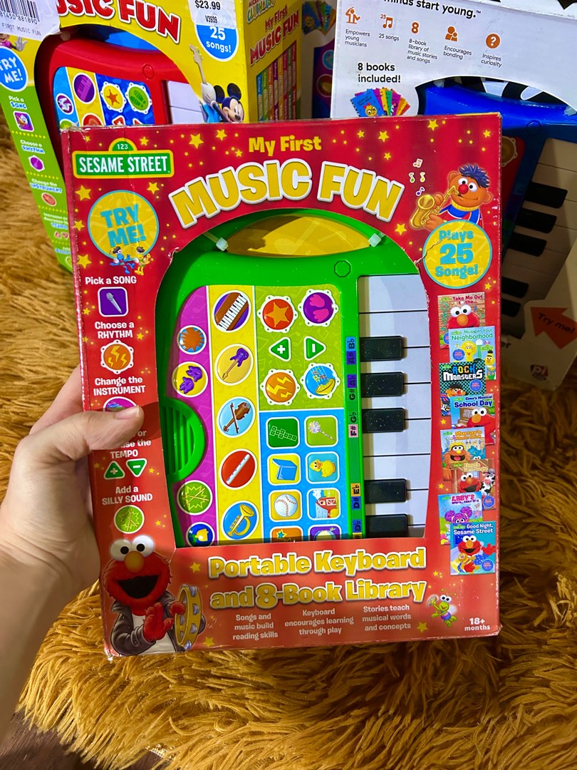 Elmo Music Fun Smart Pads, Hobbies & Toys, Toys & Games on Carousell