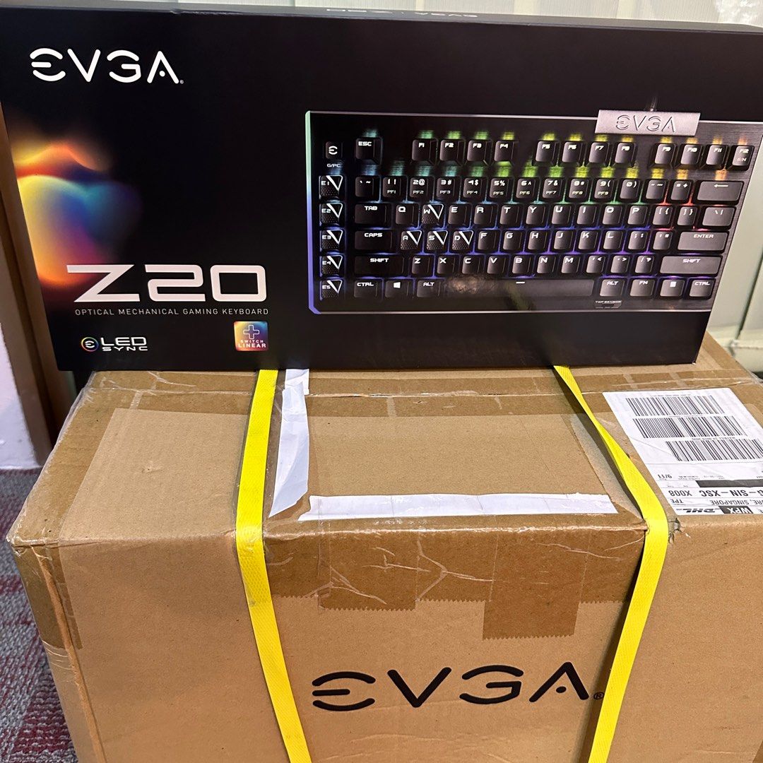 EVGA Z20 RGB Optical Mechanical Gaming Keyboard (Brand New!), Computers & Tech, Parts ...