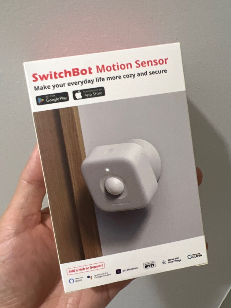 (Factory Price) - Switchbot Motion Sensor and Switchbot Contact Sensor ...