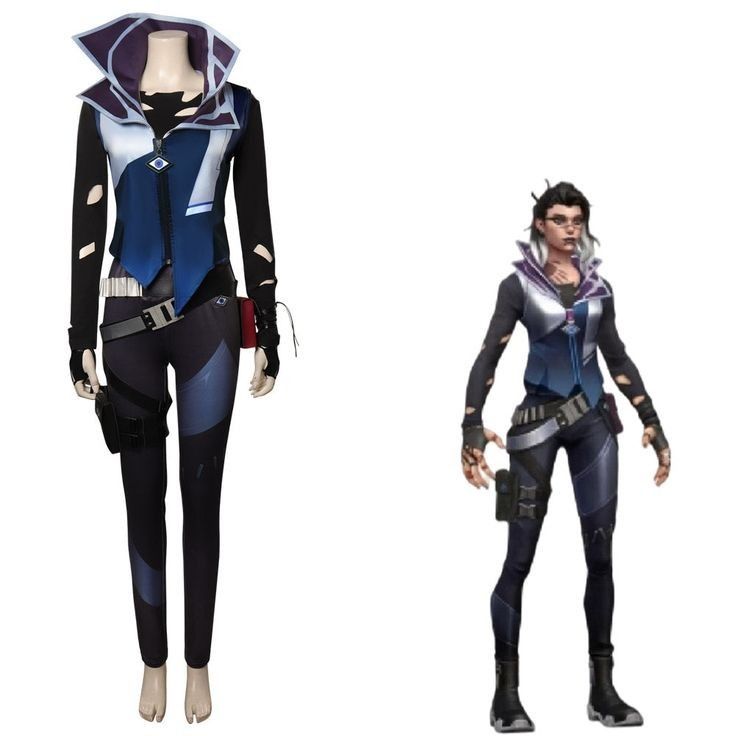 Fade Valorant Cosplay Set (Wig + Cos), Women's Fashion, Dresses & Sets ...