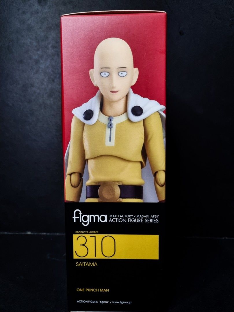Figma One Punch Man Saitama MISB, Hobbies & Toys, Toys & Games on Carousell