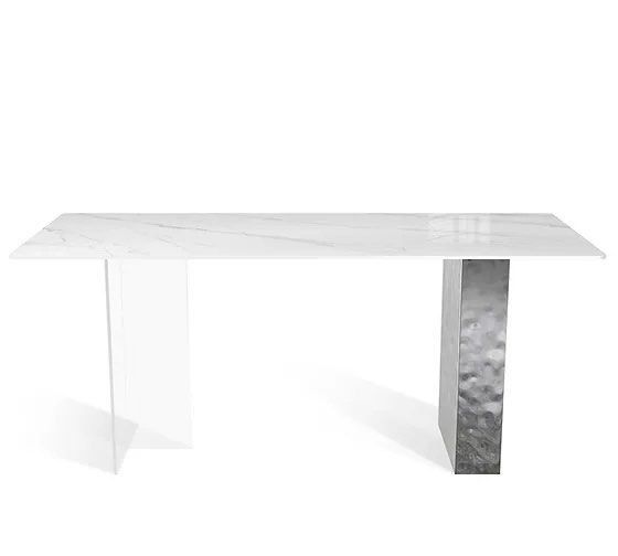 FIO Sintered Stone Dining Table, Furniture & Home Living, Furniture ...