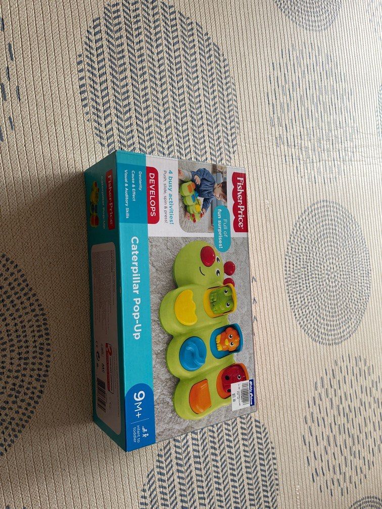 Fisher price caterpillar pop up, Babies & Kids, Infant Playtime on ...