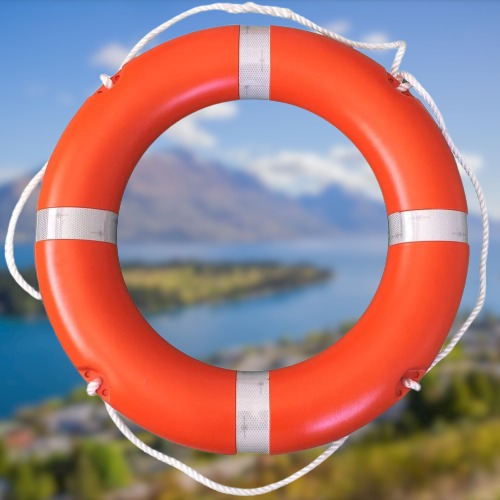 floating ring (buoy) life ring, Sports Equipment, Sports & Games, Water Sports on Carousell