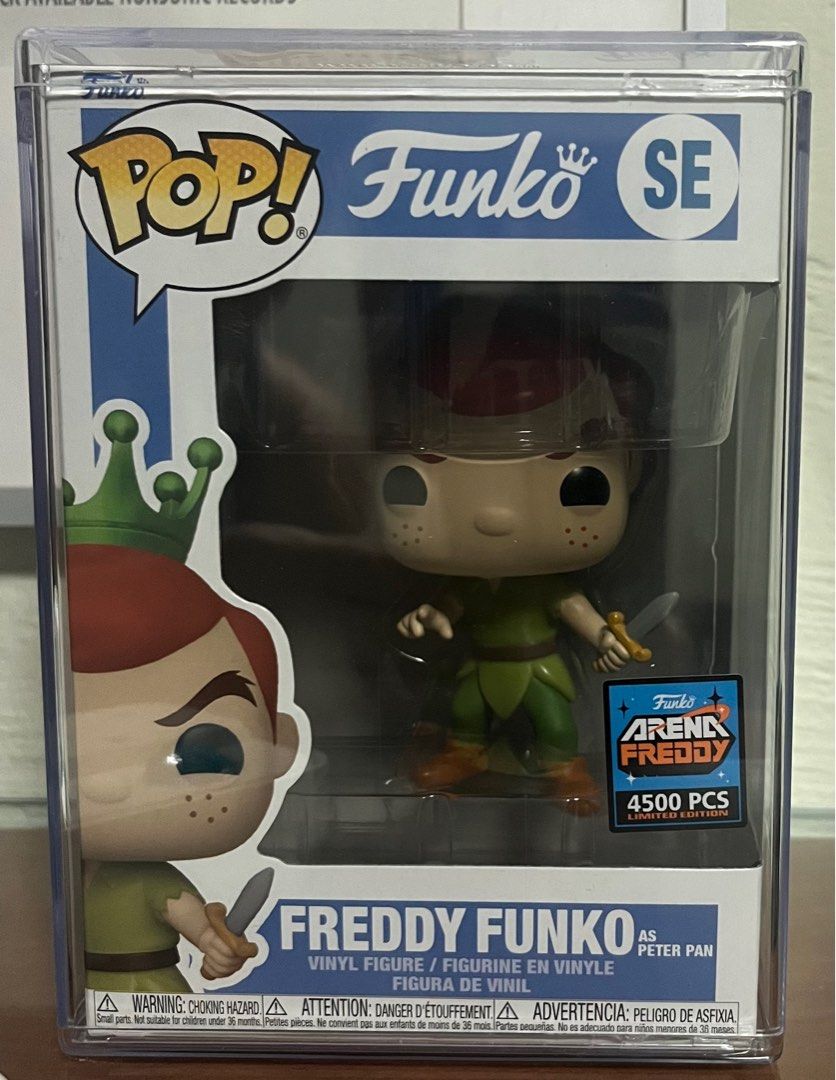 Freddy Funko Peter Pan Pop, Hobbies & Toys, Toys & Games on Carousell