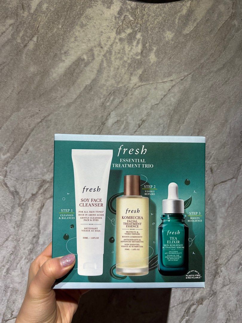 Fresh Essential Treatment Trio, Beauty & Personal Care, Face, Face Care ...