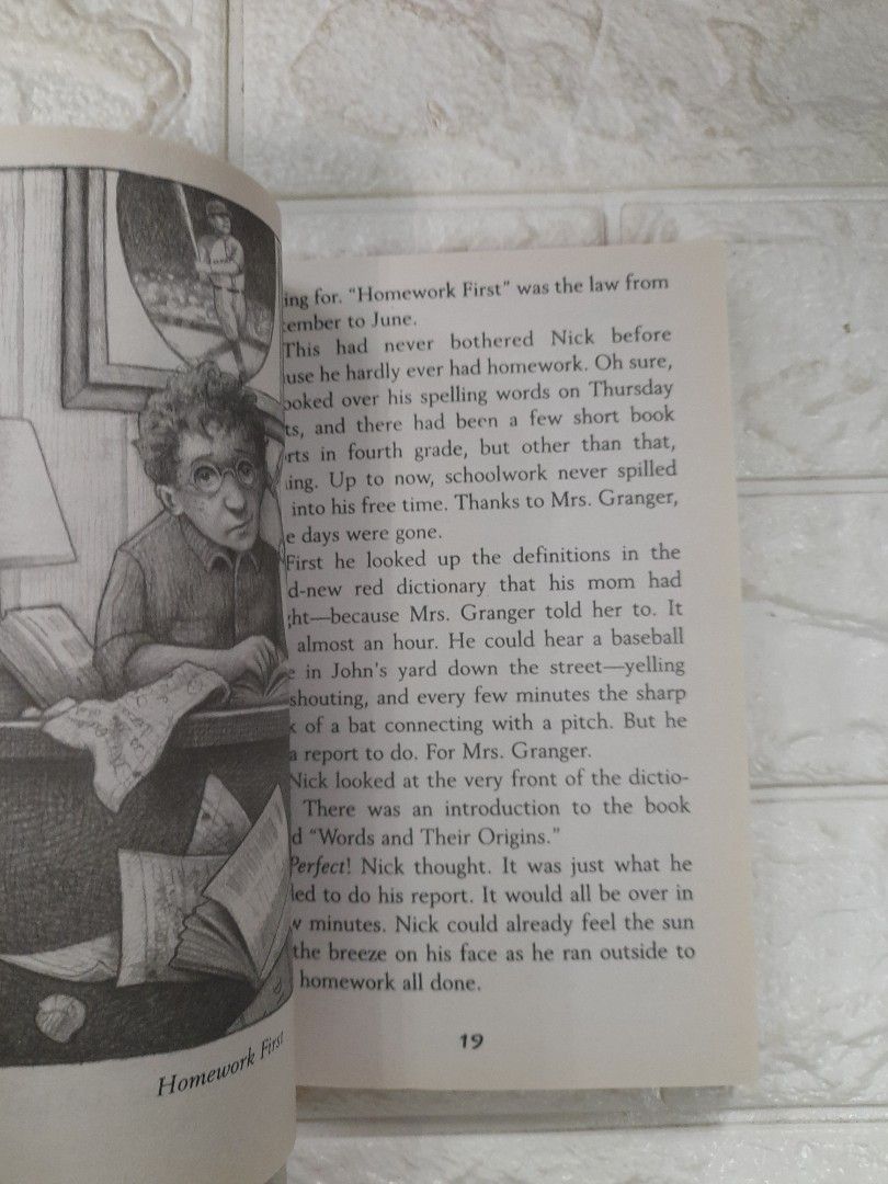 Frindle by Andrew Clements, Hobbies & Toys, Books & Magazines, Children ...