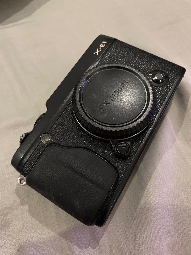 Fujifilm X-E1 XE1 Mirrorless Camera Body Black | X-Trans I sensor ...