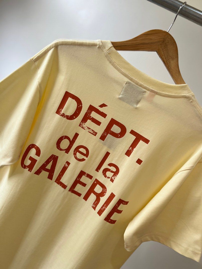 Gallery Dept French Tee Apricot Mens Fashion Tops And Sets Tshirts And Polo Shirts On Carousell