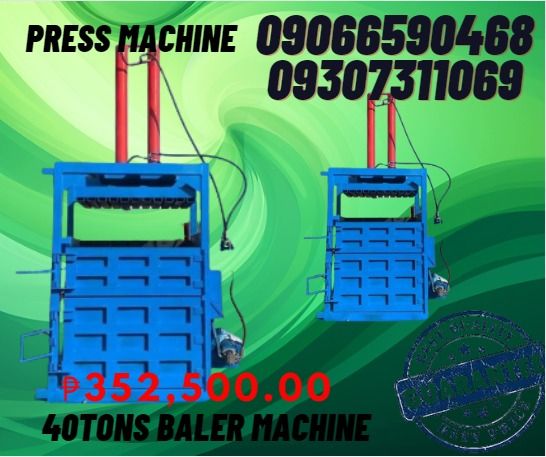 Garbage press machine baler machine 40tonner, Commercial & Industrial ...