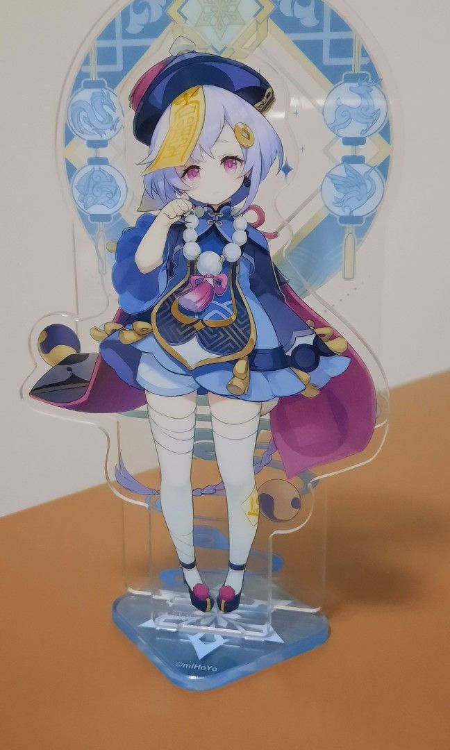 Genshin impact official Qiqi standee, Hobbies & Toys, Memorabilia ...