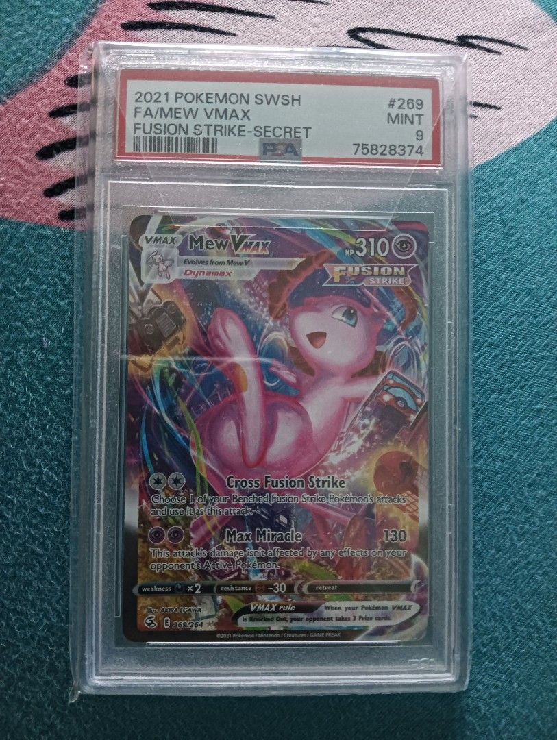 Graded slab fusion strike fa mew, Hobbies & Toys, Toys & Games on Carousell