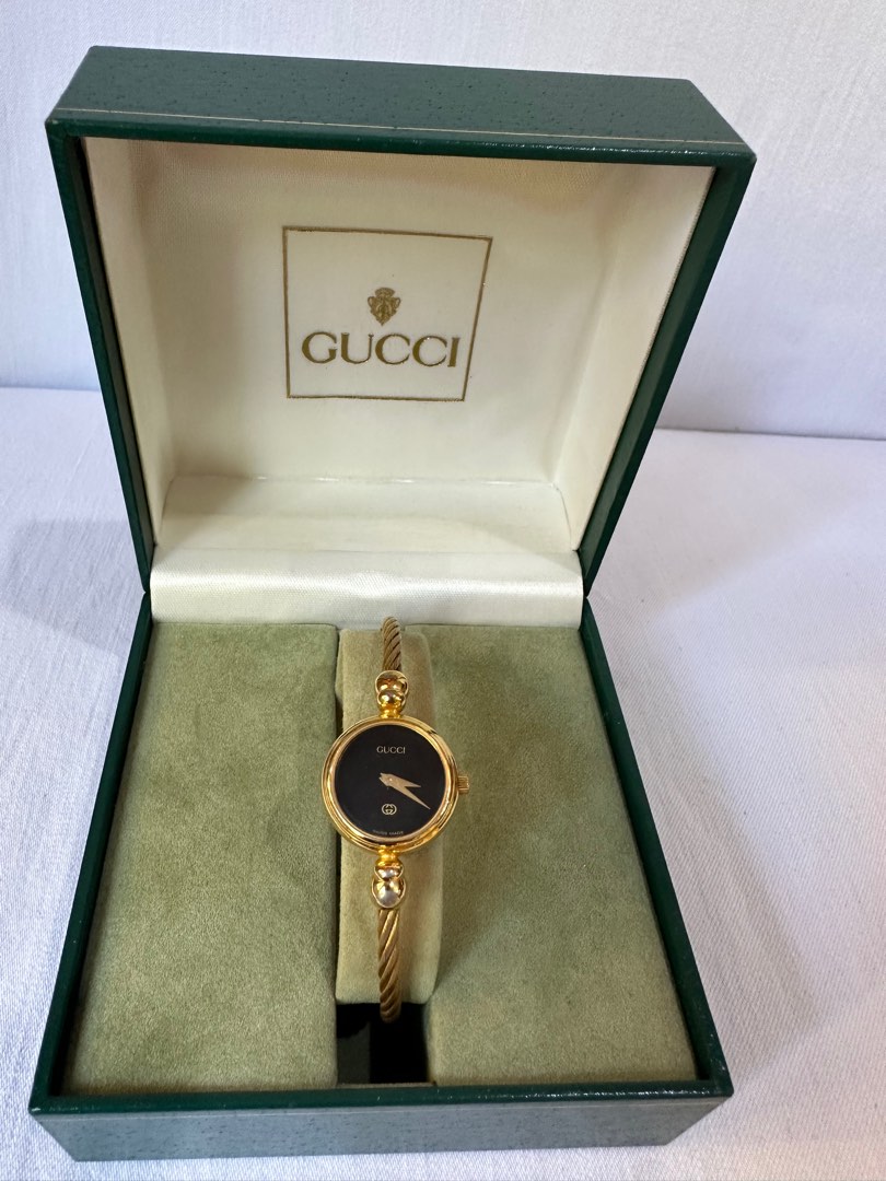 GUCCI Bangle watch authentic original, Luxury, Watches on Carousell