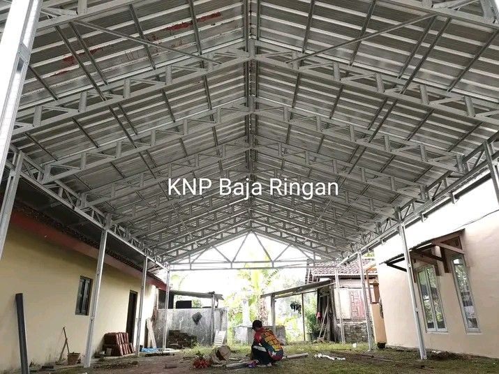 Gudang baja ringan atap spandek, Jasa, Jasa Servis Rumah, Renovations ...