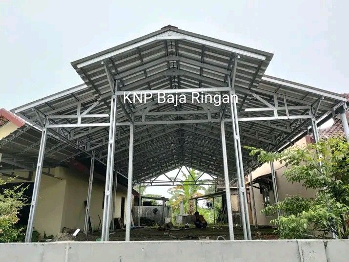 Gudang baja ringan atap spandek, Jasa, Jasa Servis Rumah, Renovations ...