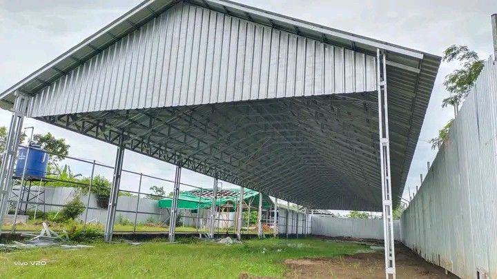 Gudang baja ringan atap spandek, Jasa, Jasa Servis Rumah, Renovations ...