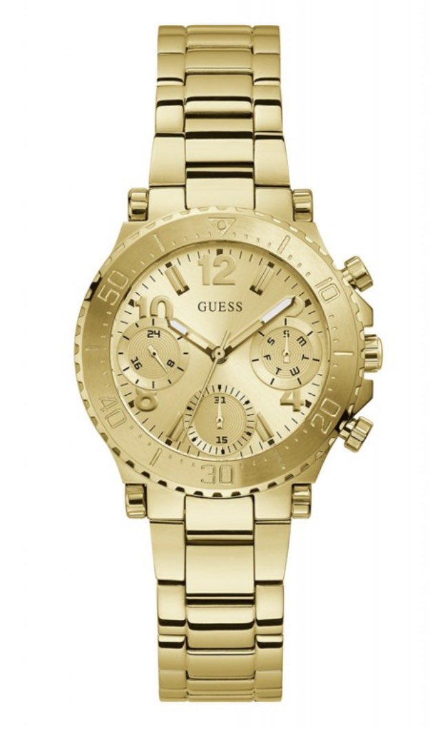 GUESS COSMIC LADIES SPORT GOLD COLOR, Luxury, Watches on Carousell
