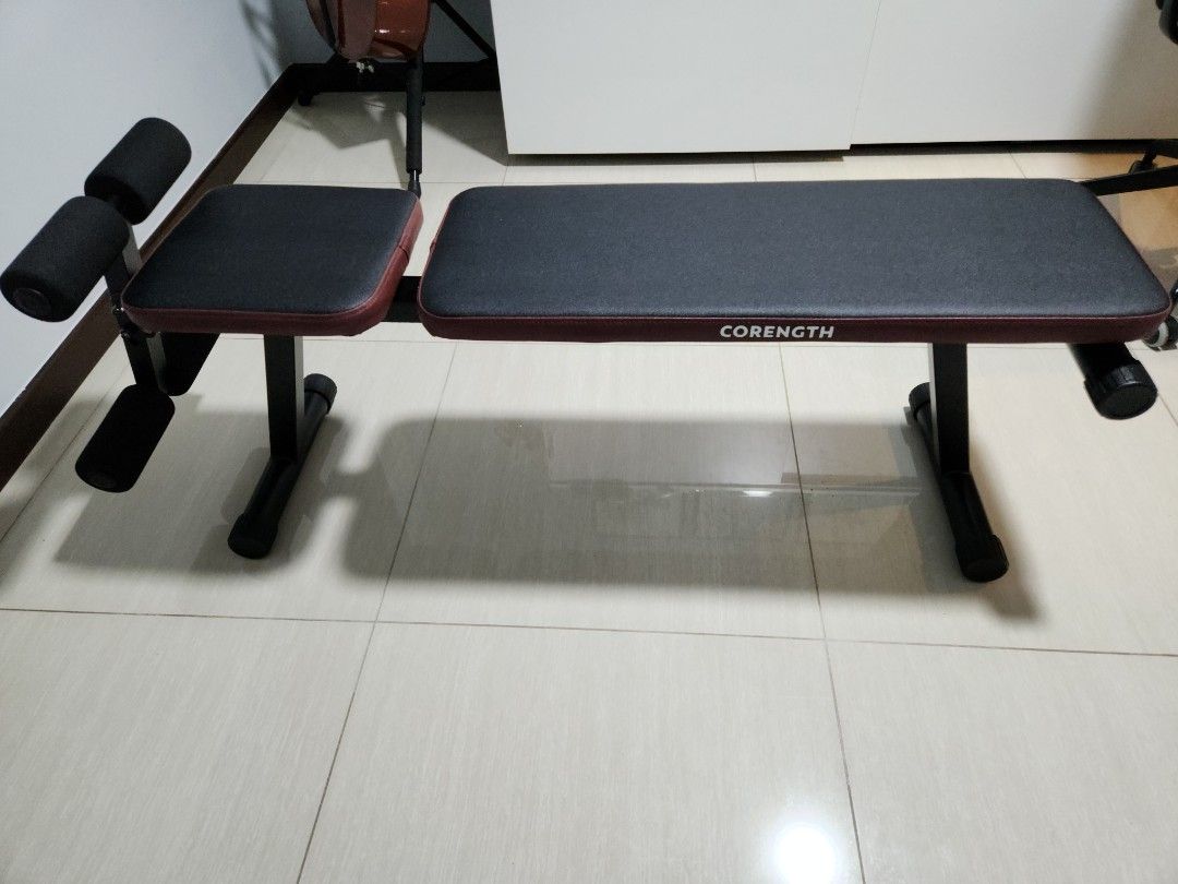 Gym Bench / Workout Bench / Exercise Bench (Foldable), Sports Equipment ...