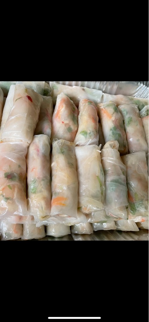 HALAL Vietnamese spring roll, Food & Drinks, Local Eats on Carousell
