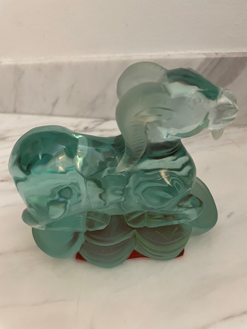 Handcrafted Glass goat, Furniture & Home Living, Home Decor, Other Home ...