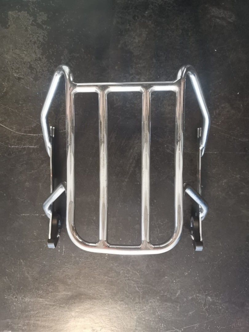 Harley luggage rack, Motorcycles, Motorcycle Accessories on Carousell