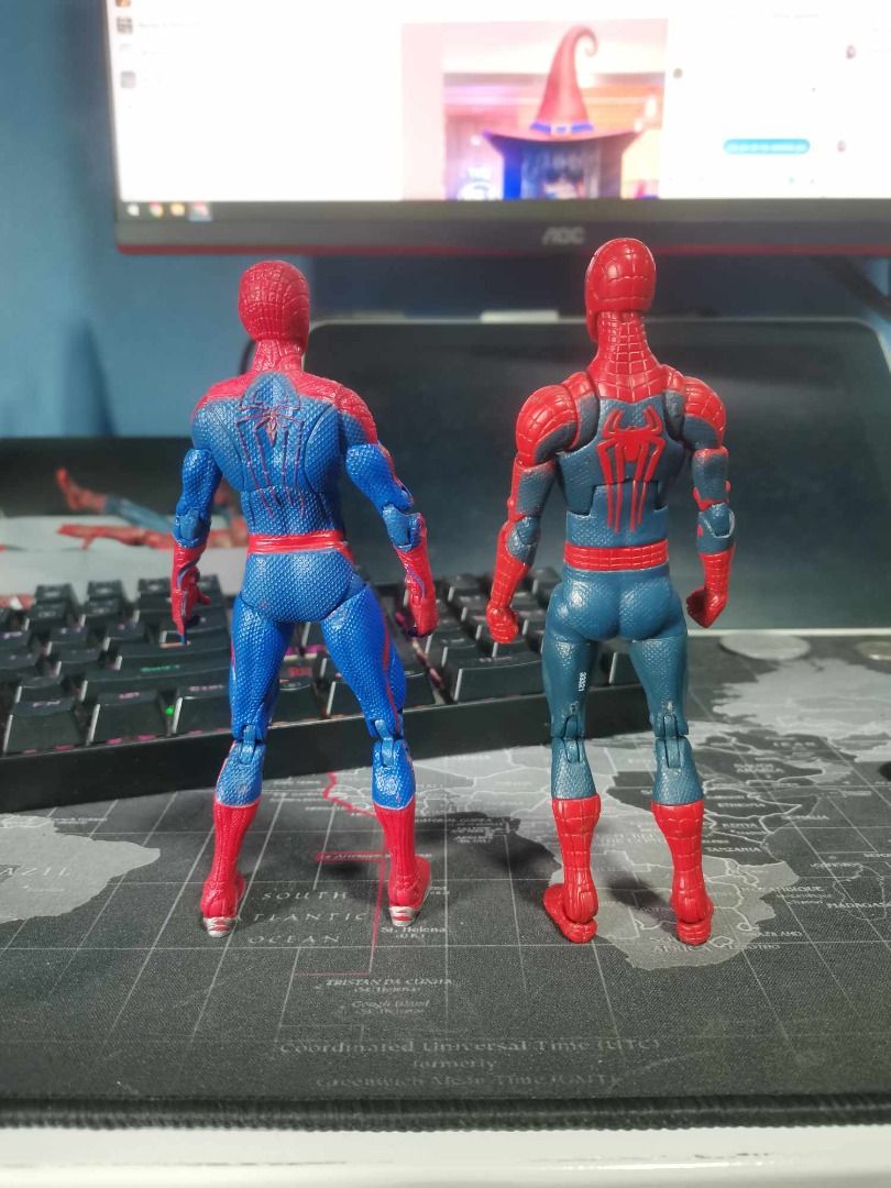 Hasbro The Amazing Spider-man 1 (Authentic and Rare) and TASM 2 (K.O ...