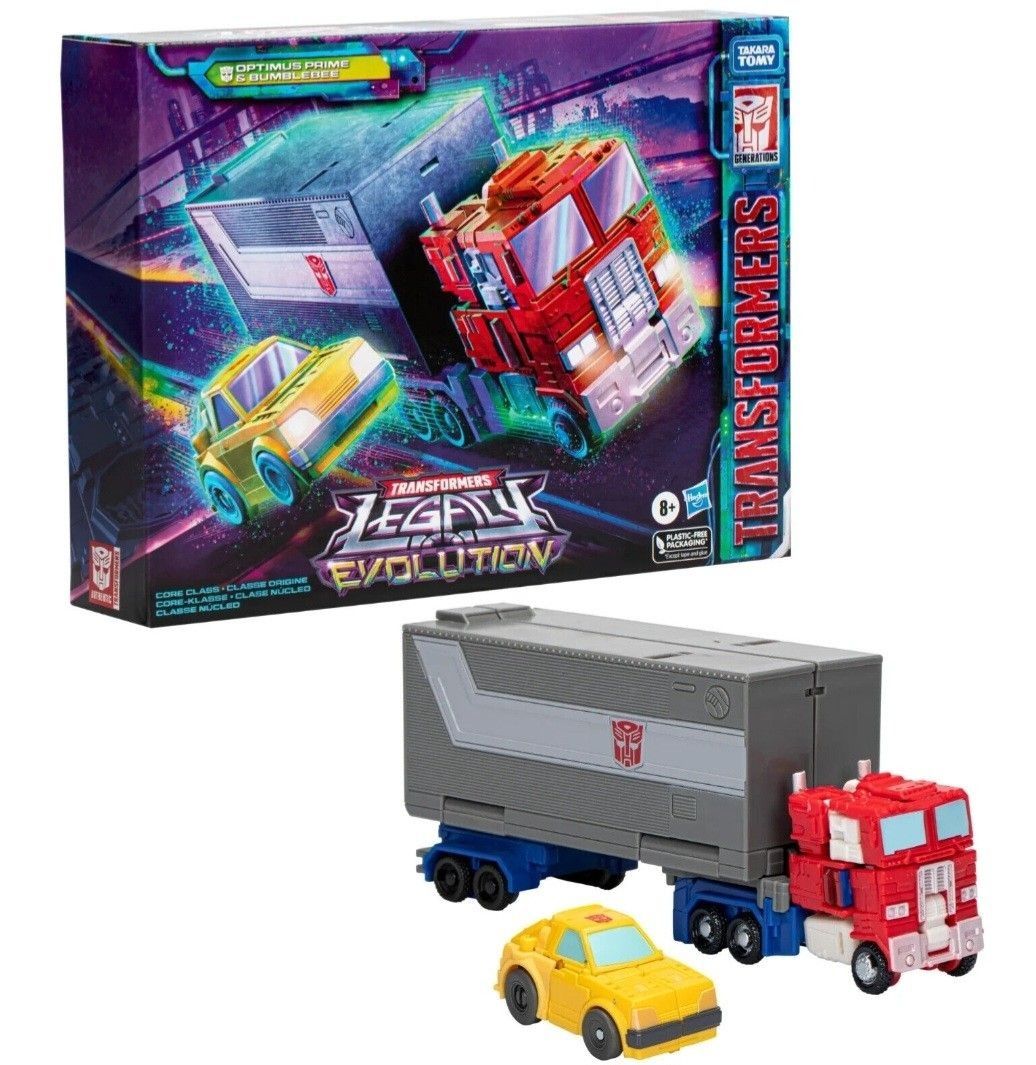 Hasbro Transformers Legacy Evolution Core Class Optimus Prime ...