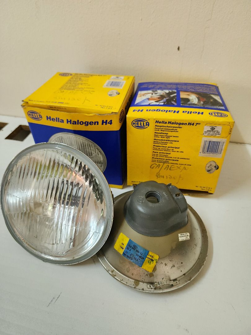 Hella 7 inch Headlight 1 pair (Germany made), Everything Else, Others ...