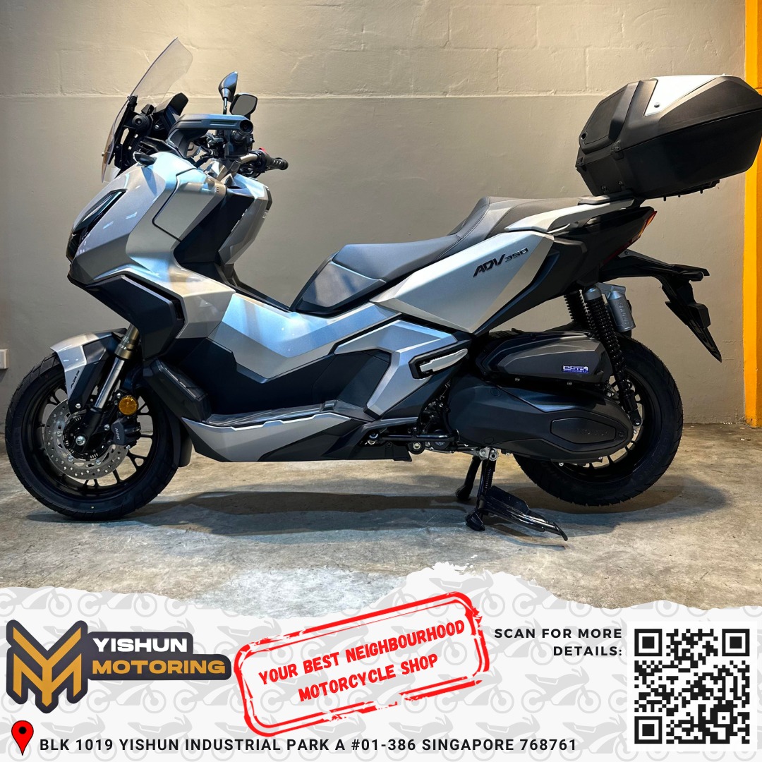 HONDA ADV 350 WITH SMART BOX ( NEW HONDA ADV350 SMART TOP BOX ) 2A ...
