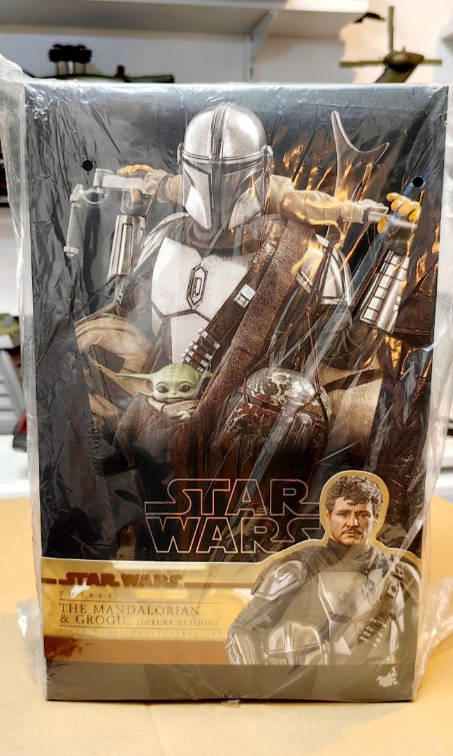 Hot Toys TMS052 Star Wars The Mandalorian & Grogu Set Deluxe Version ...