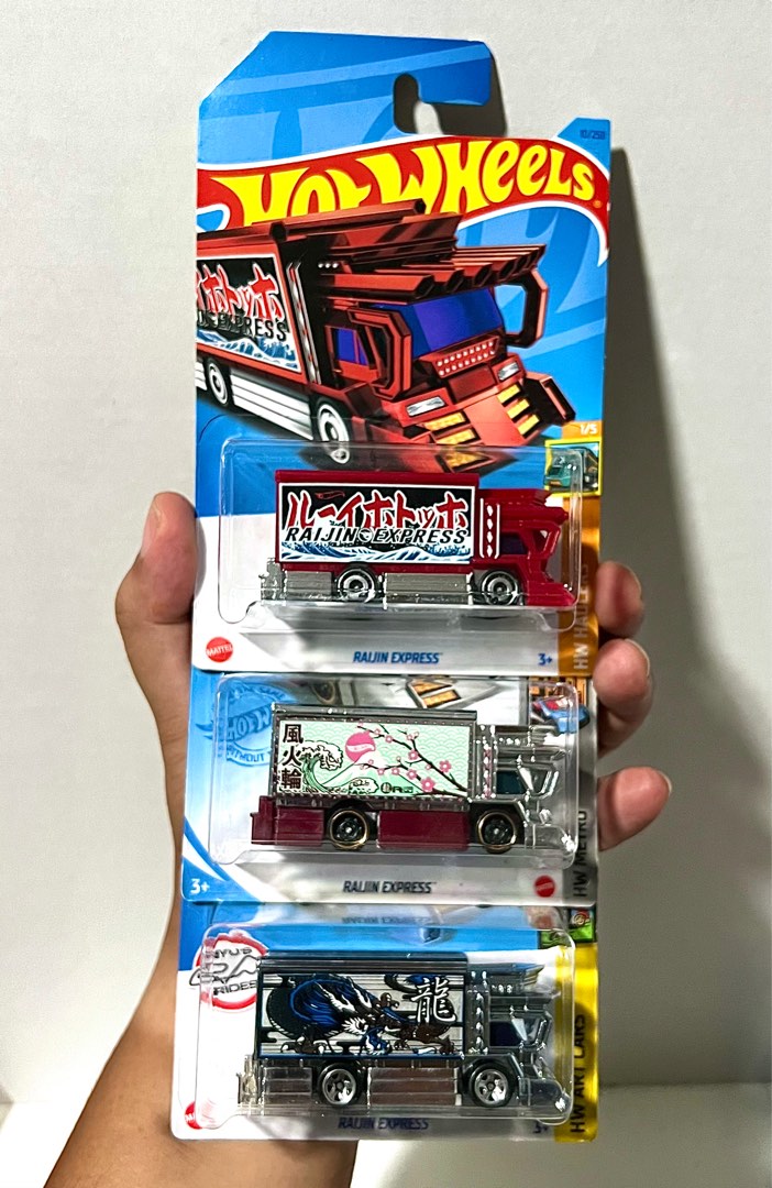 Hot Wheels Raijin Express Set hotwheels, Hobbies & Toys, Toys & Games ...