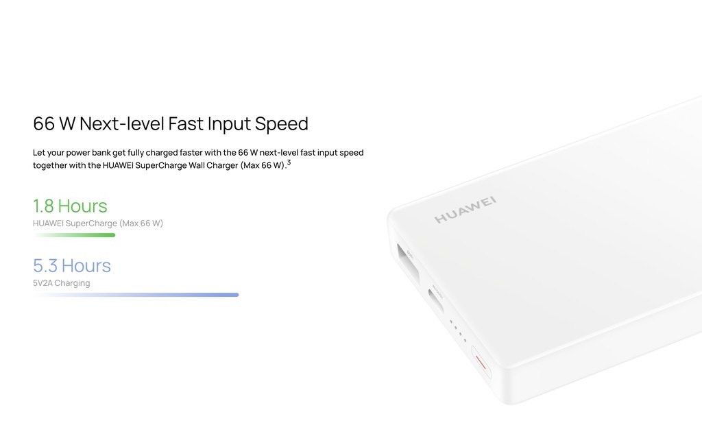 Huawei 66W 12,000mAh Supercharge Power Bank, Mobile Phones & Gadgets ...