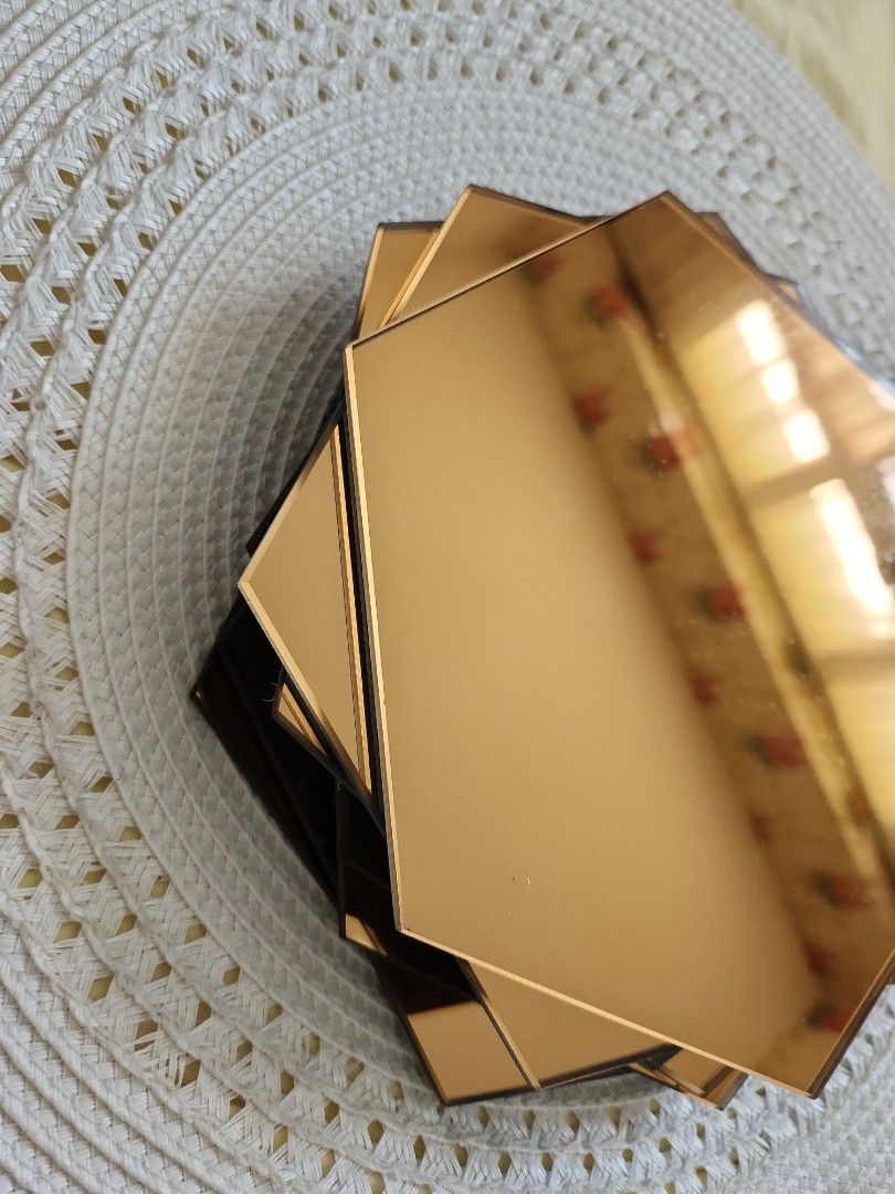 IKEA HONEFOSS MIRRORS (2 SETS, 2 COLOURS), Furniture & Home Living ...