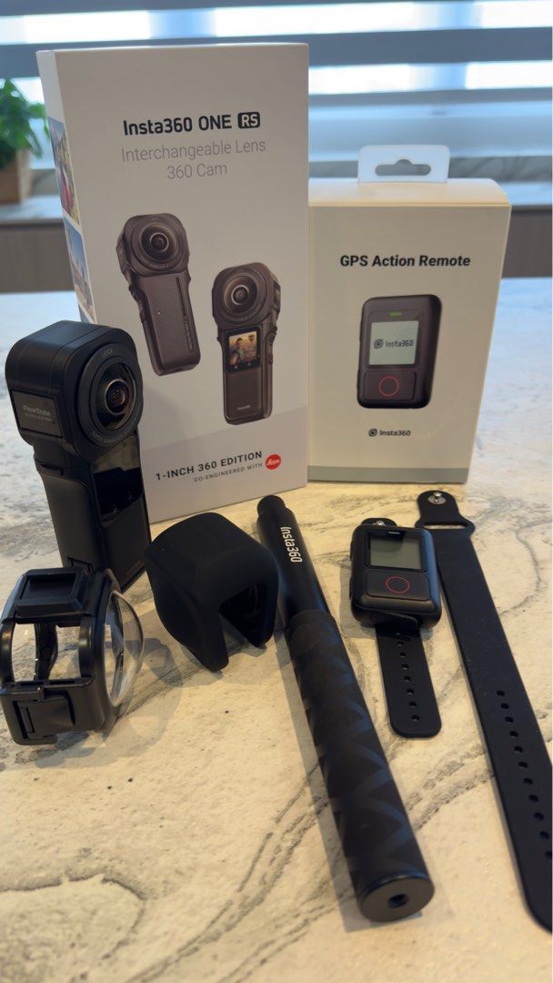 Insta 360 ONE RS 1-inch Edition, Photography, Video Cameras on Carousell