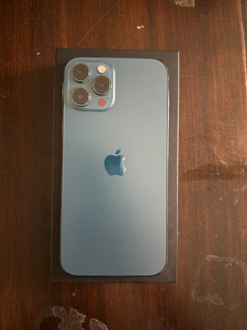 iPhone 12 Pro Max Pacific Blue 128GB, Mobile Phones & Gadgets, Mobile ...