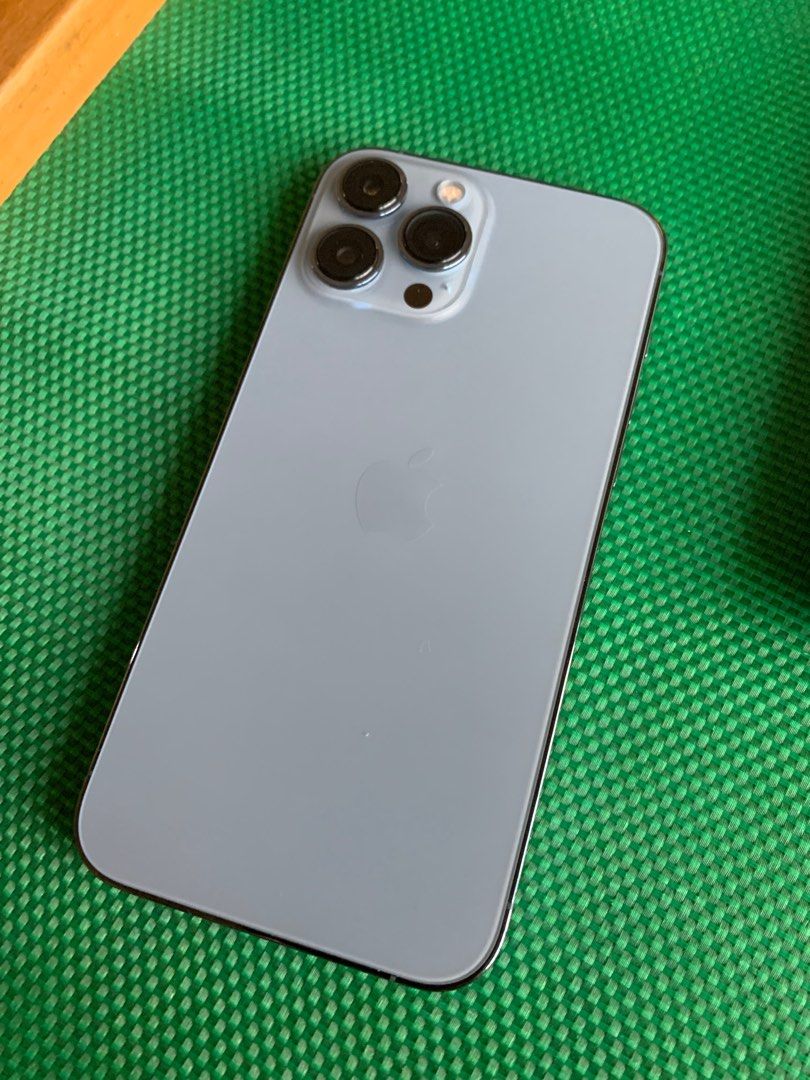 iPhone 13 Pro Max Sierra Blue 128GB, Mobile Phones & Gadgets, Mobile ...